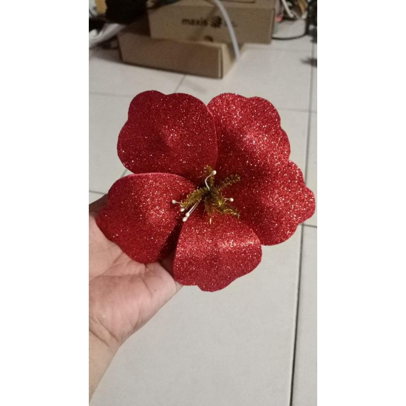 Bunga Raya 13cm(ada pin) | Shopee Malaysia