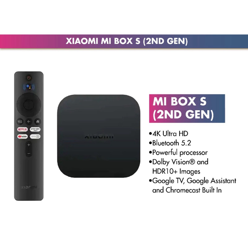 mi box s 2nd generasion | Shopee Malaysia