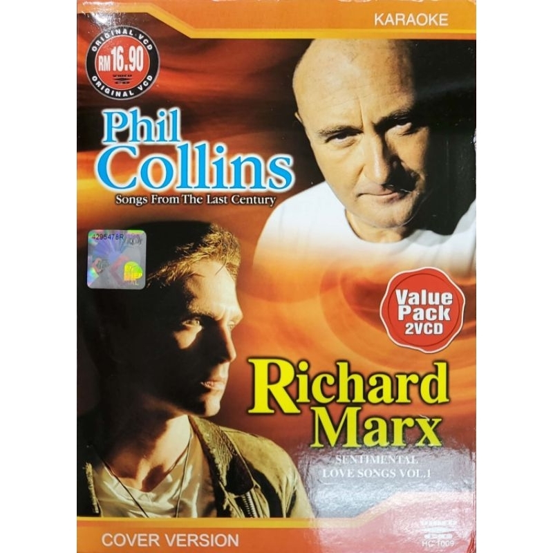 Phil Collins/Richard Marx - Sentimental Love Songs Vol.1 (2VCDs ...