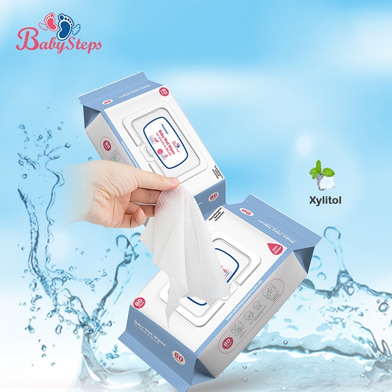 Baby Steps Baby Wet Tissue (1 Pack x 80's) | Shopee Malaysia