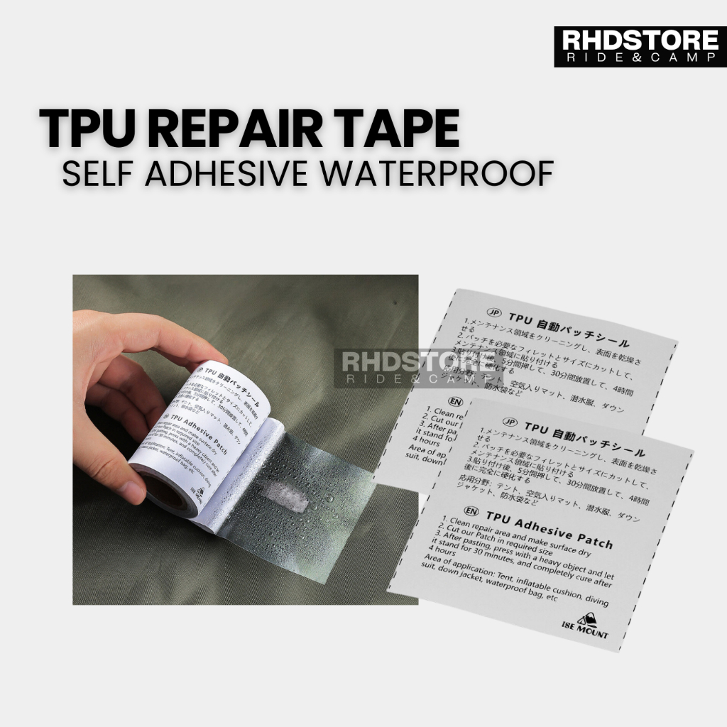 Emergency Repair Tape TPU Diy Camping Outdoor Waterproof Patch Tampal ...