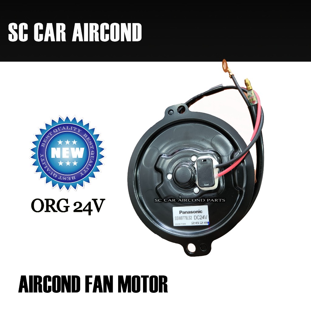 24V ORIGINAL PANASONIC CAR AIRCOND FAN MOTOR (2 HOLE) | Shopee Malaysia