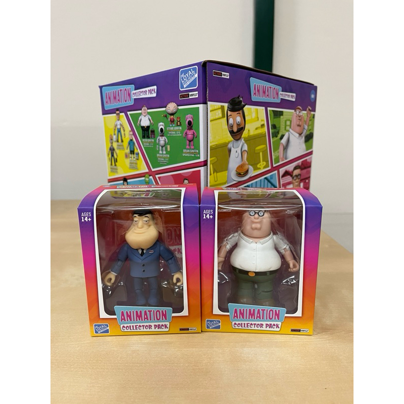 The Loyal Subjects Fox Animation Collector Pack Action Vinyl about 8cm ...