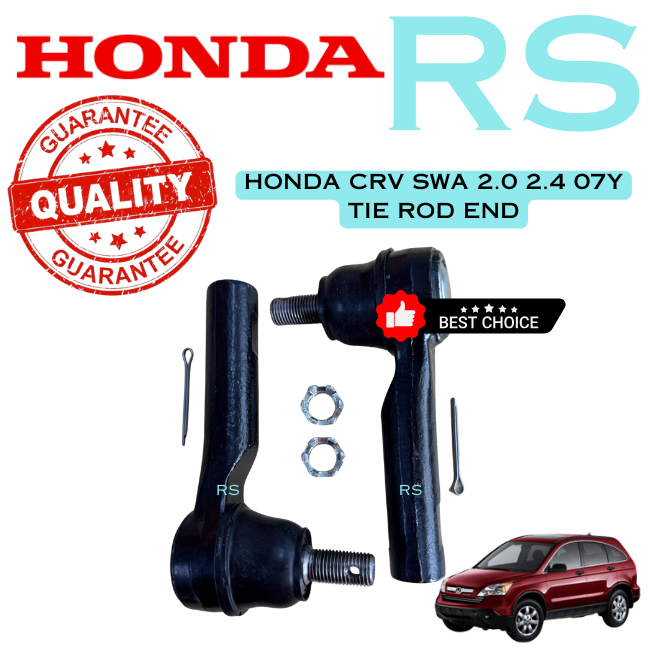 Honda Crv SWA 2.0 2.4 07-12Y [53540-SWA-A01] Tie Rod End (1 Set ...