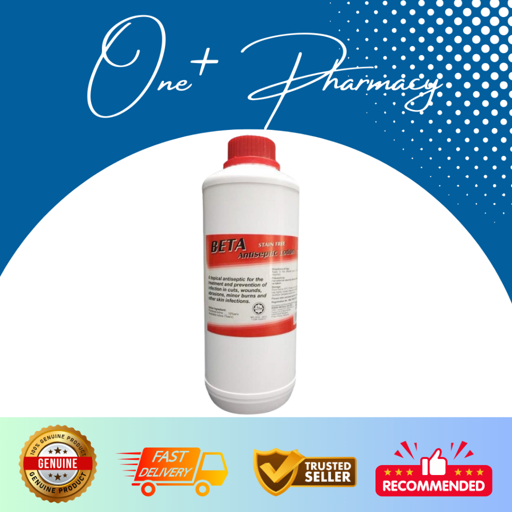 Beta iodine antiseptic lotion 1000ml | Shopee Malaysia