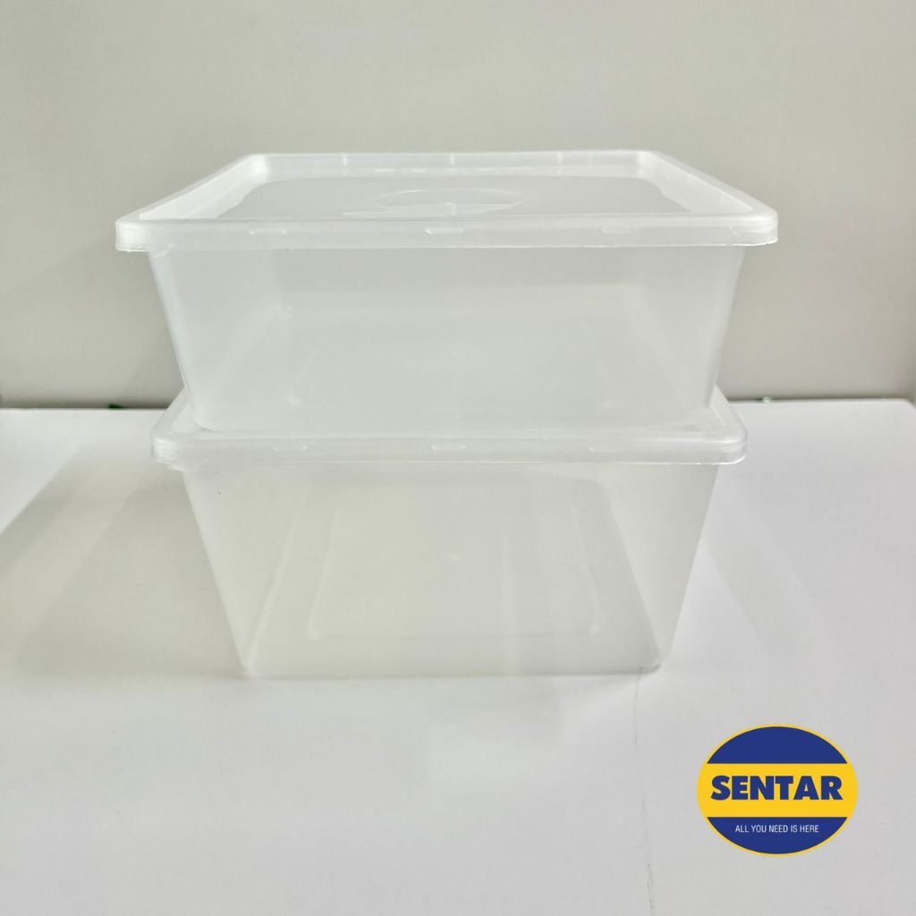 TLT SQ 5/7 Disposable Square Plastic Food Container Environment ...