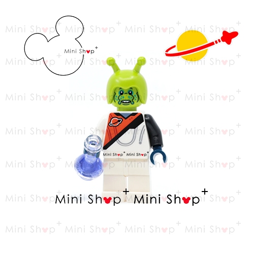 [Mini Shop+] LEGO - BAM 2024 minifigures - Alien Astronaut - green ...
