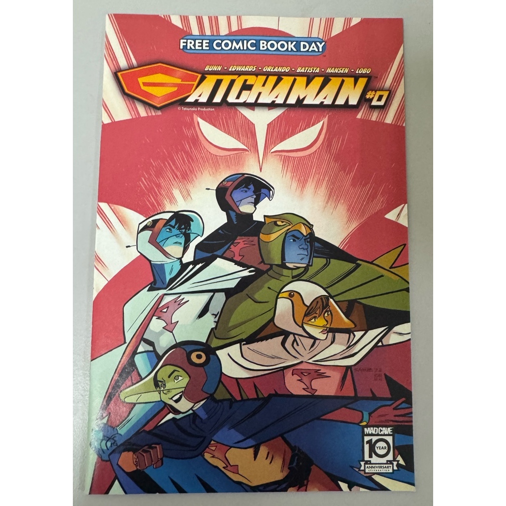 GATCHAMAN #0 FCBD 2024 - Comic Book - Mad Cave - ORIGINAL - READY STOCK ...