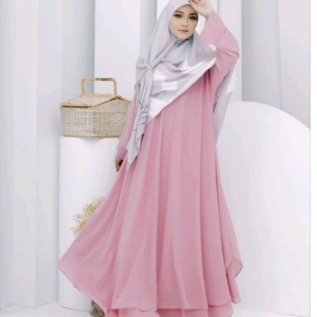 ABAYA FARAH FAKHIRA BY KHIRA OFFICIAL FREE TUDUNG | Shopee Malaysia