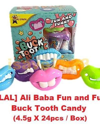 BUCK TEETH CANDY 3.5G X 30PCS HALAL | Shopee Malaysia