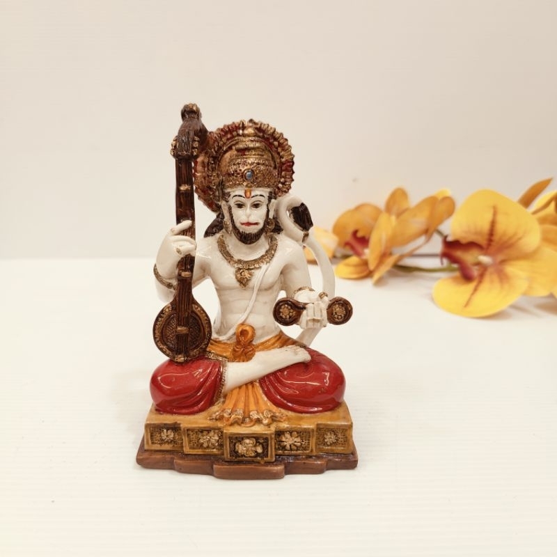 PREMIUM QUALITY Lord Hanuman Statue Idol (Size : 8.8 x 7.5 x 14.5, Red ...