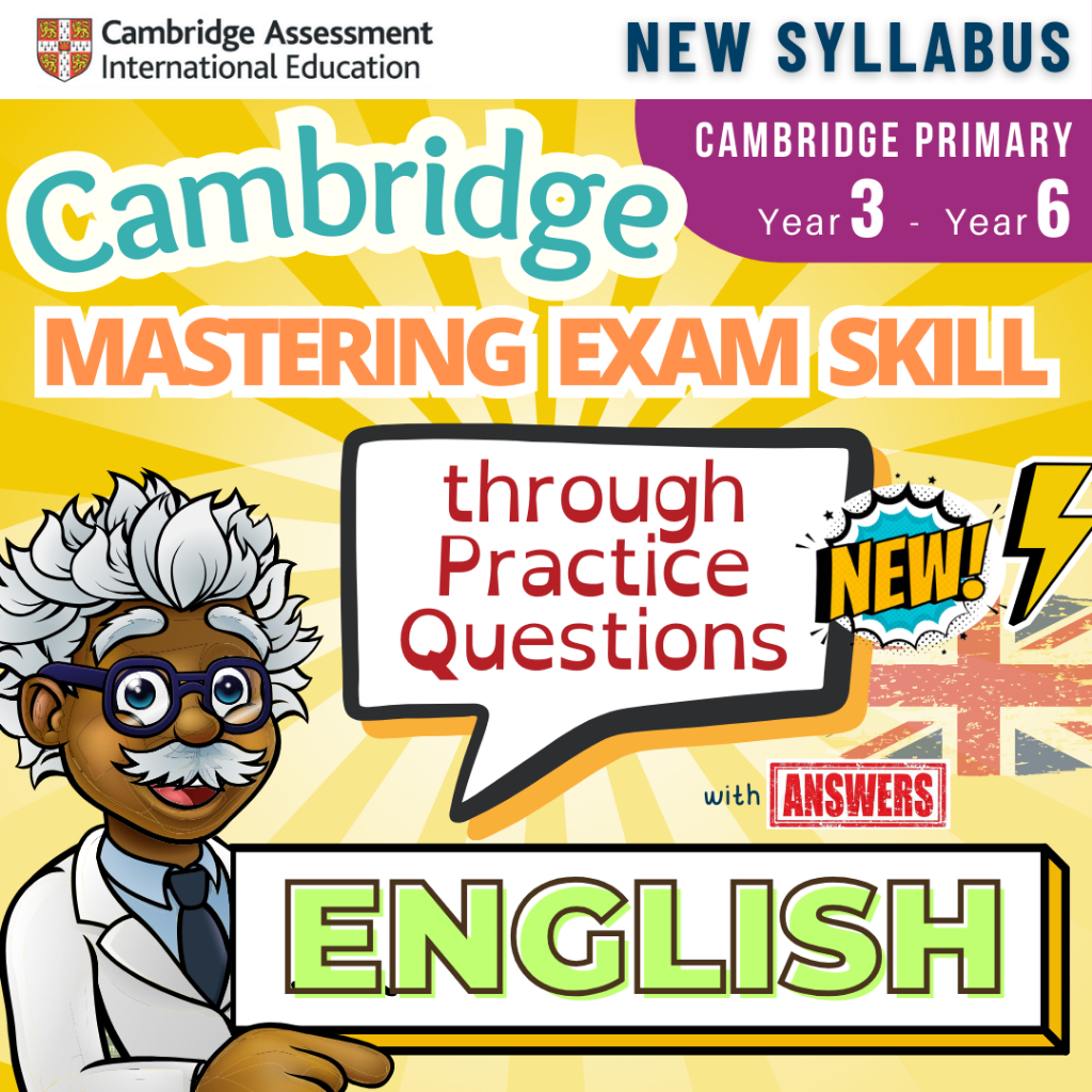 19P Latest Cambridge Primary English Worksheets + Answer Year 3 Year 4 ...