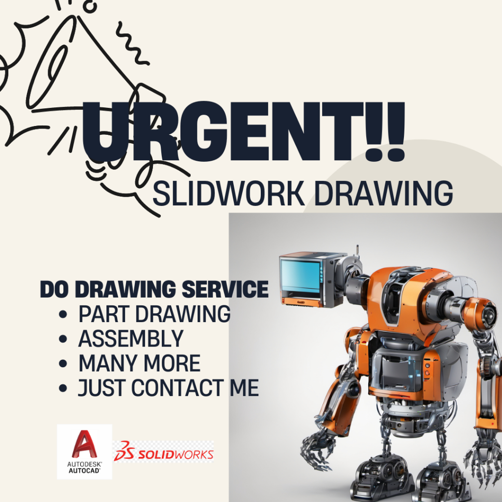 2D/3D DRAWING (SOLIDWORK/INVENTOR) | Shopee Malaysia