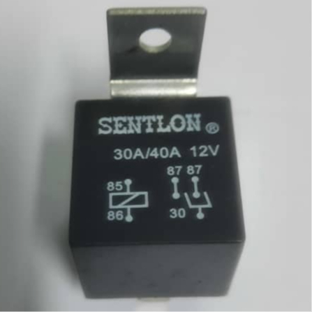 4 PIN RELAY 12V 30A/40A SENTLON WITH BRACKET SUPPORT | Shopee Malaysia