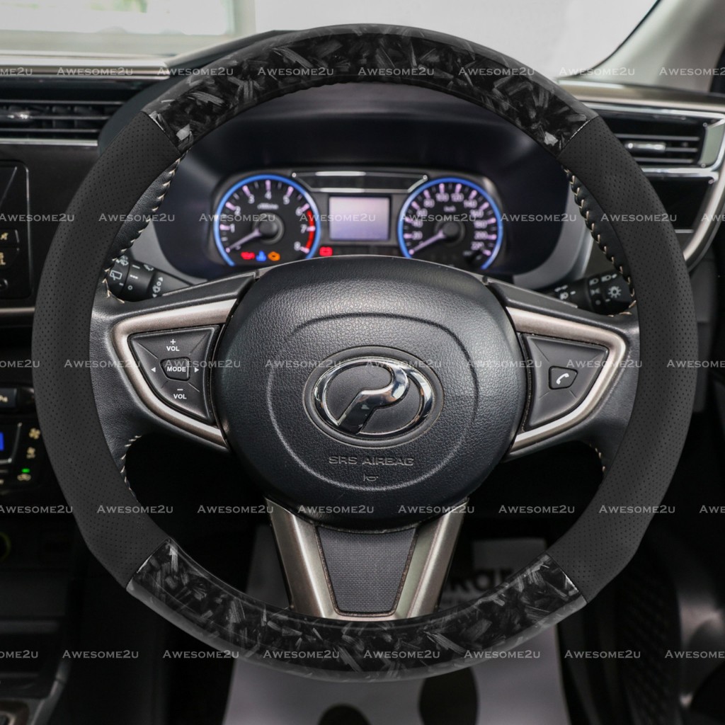 Awesome2u Perodua Myvi gen3 2018-2021 Car Forged Carbon Steering Wheel ...