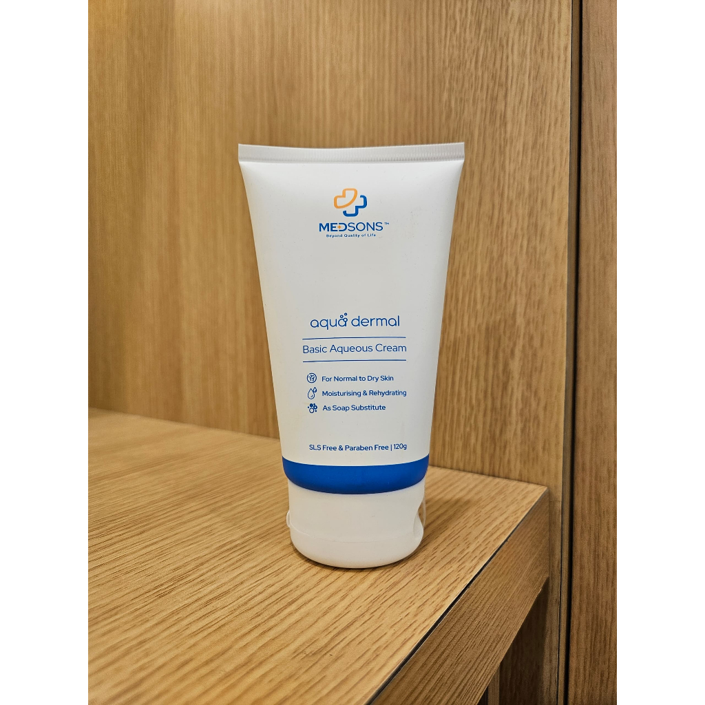 MEDSONS AQUA DERMAL AQUEOUS CREAM 120G | Shopee Malaysia