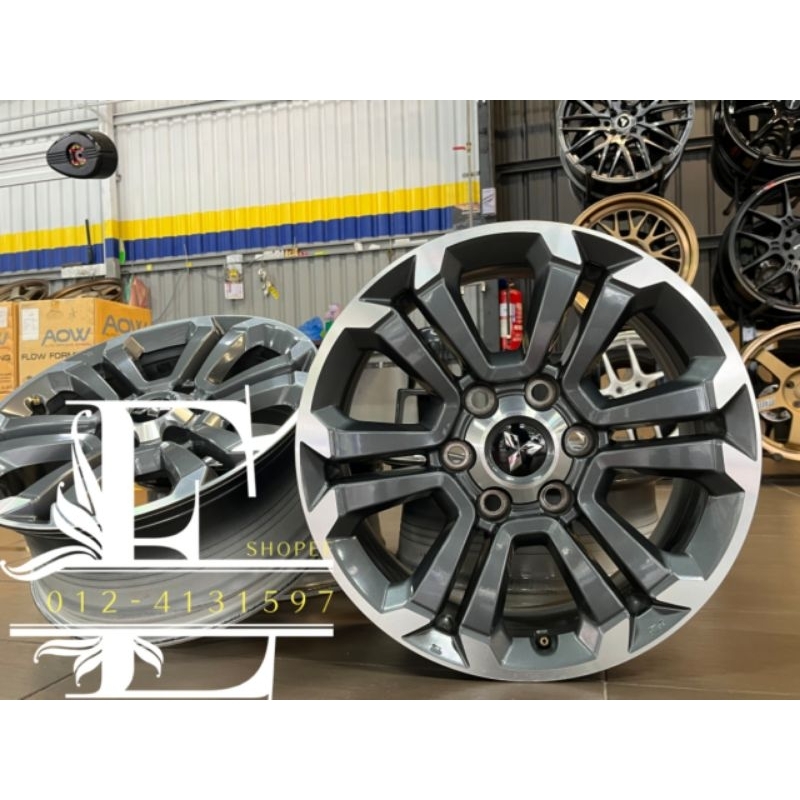 USED SPORT RIM 18 INCH RM1280 ORIGINAL MITSUBISHI TRITON 4X4 MODEL ...