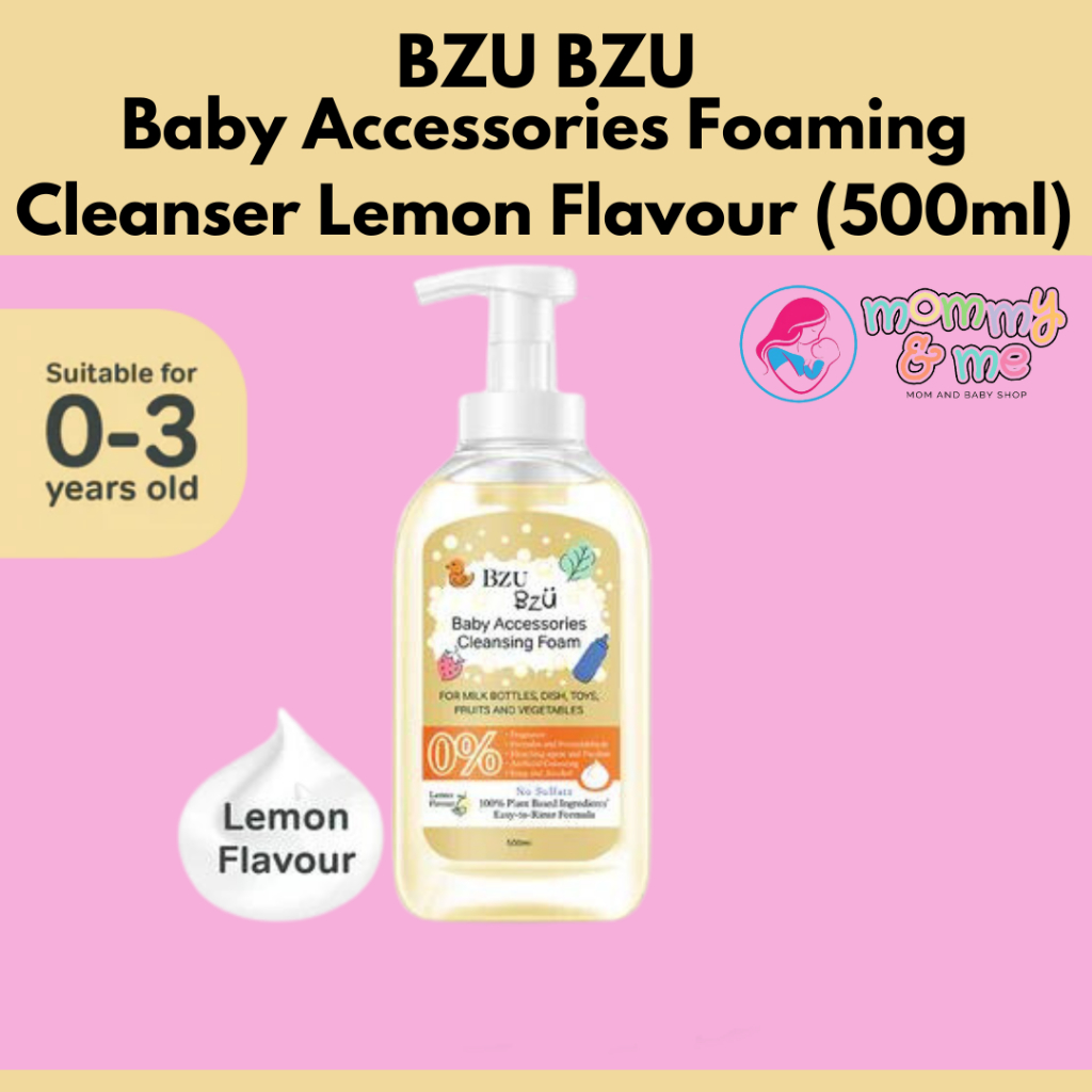 [BZU BZU] Baby Accessories Foaming Cleanser Lemon Flavour (500ml ...