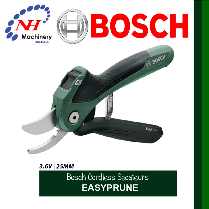 BOSCH EASYPRUNE - CORDLESS SECATEURS | Shopee Malaysia