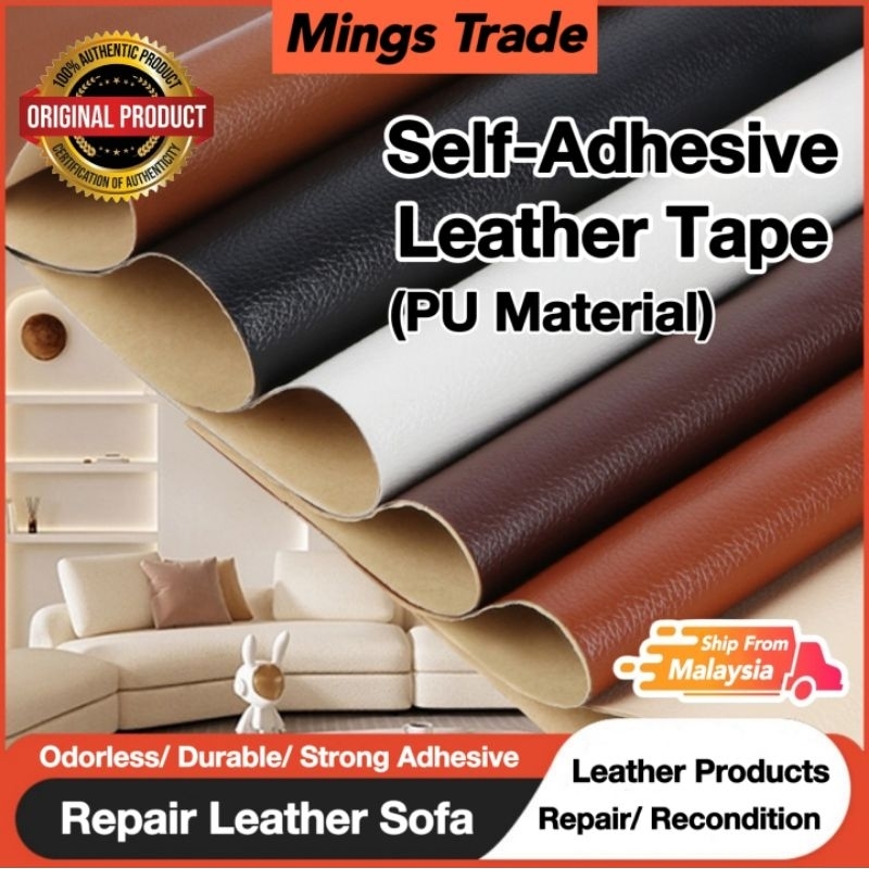 Self adhesive Leather Tape Sofa Kusyen Motor Seat Leather Repair ...