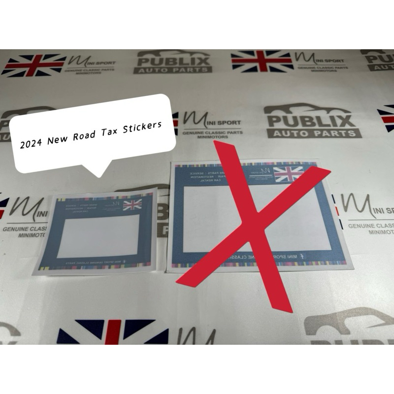Classic Mini Parts Mini Rover Mini Austin Year 2024 New Road Tax ...