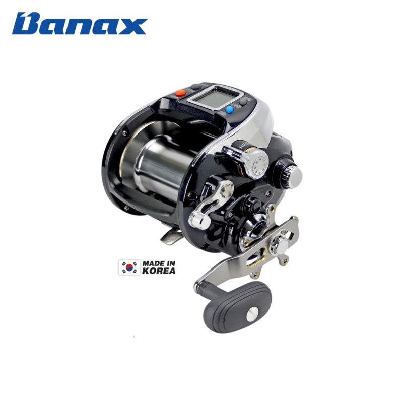 (PROMOSI)KOREA-Max Drag 20Kg Banax Kaigen 1000 Korea Electric Reel Deep ...