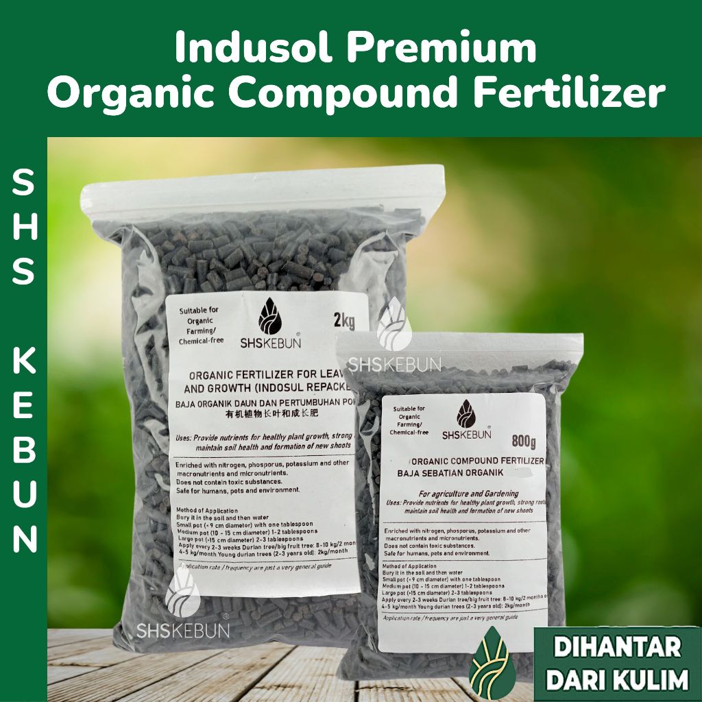 Indusol Premium Baja Sebatian Organic Compound Fertilizer Baja Soya ...
