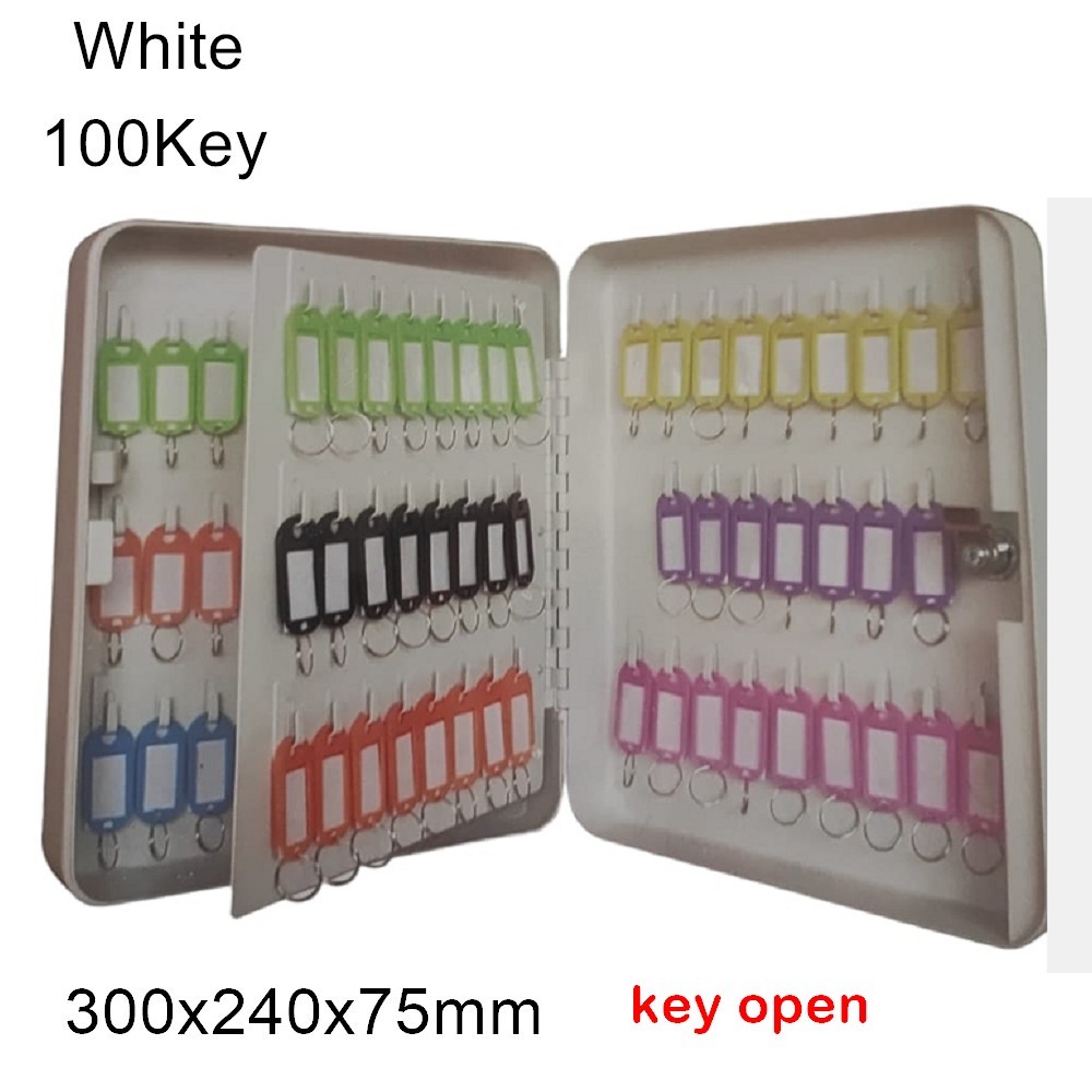 TRENY Password Key Box Code Metal Combination Lock Wall Mounted Storage ...