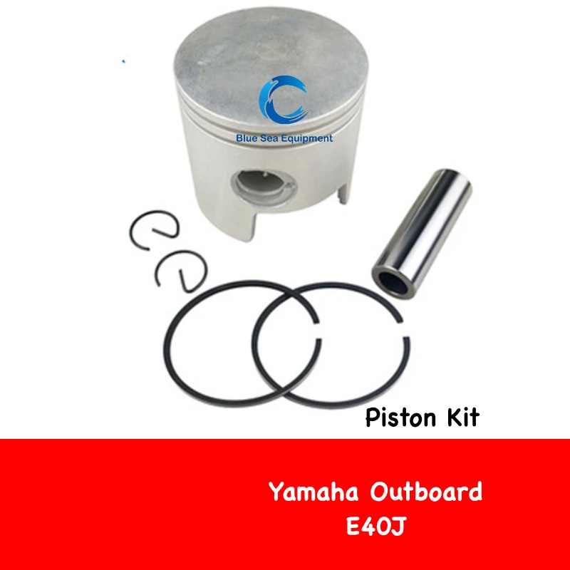 Piston Kit (3 Sizes) E40J Yamaha Outboard - 6F5-11631-00 | Shopee Malaysia