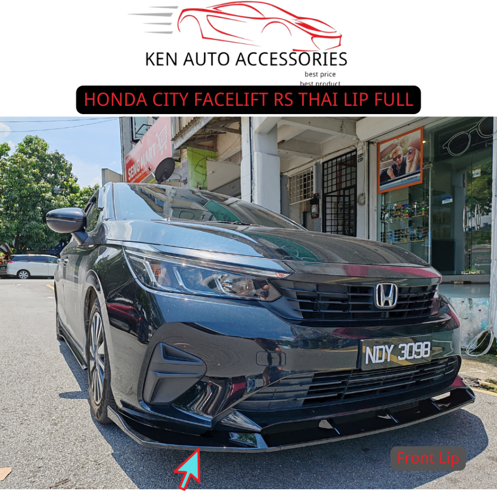 HONDA CITY FACELIFT 2023-2025 S/E/V SPEC RS DIFFUSER, RS BODYKIT RS ...