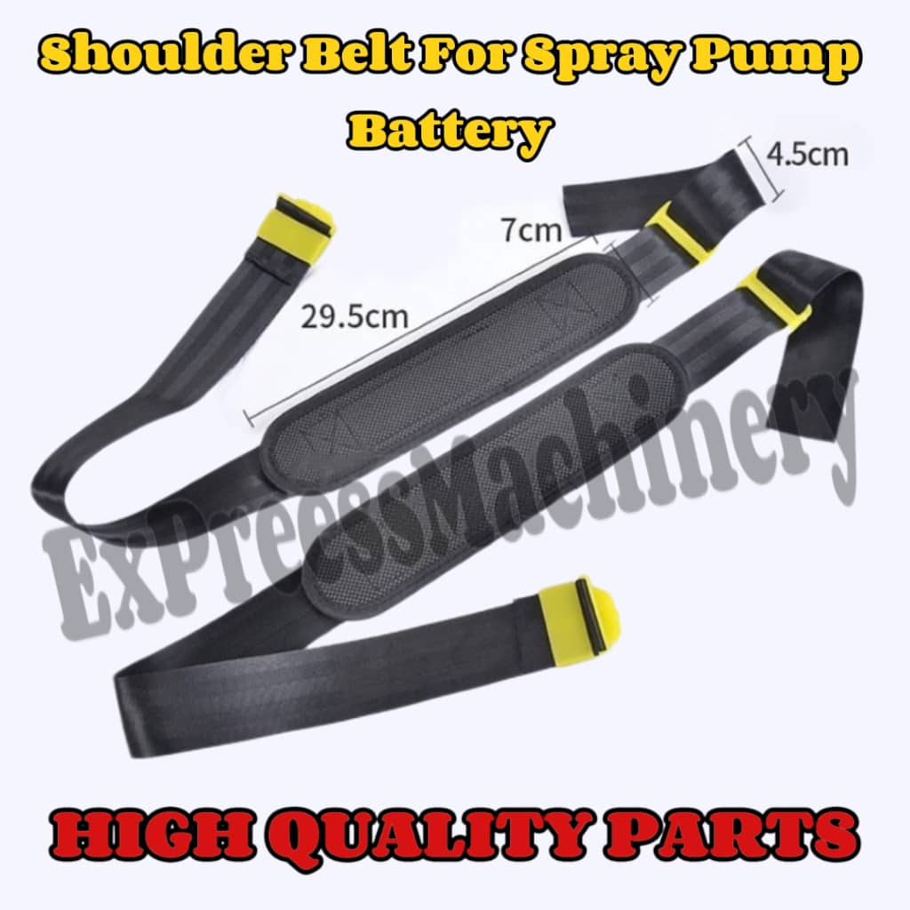 (BELT KUNING) Shoulder Belt for Spray Pump Agricultural Battery/Tali ...