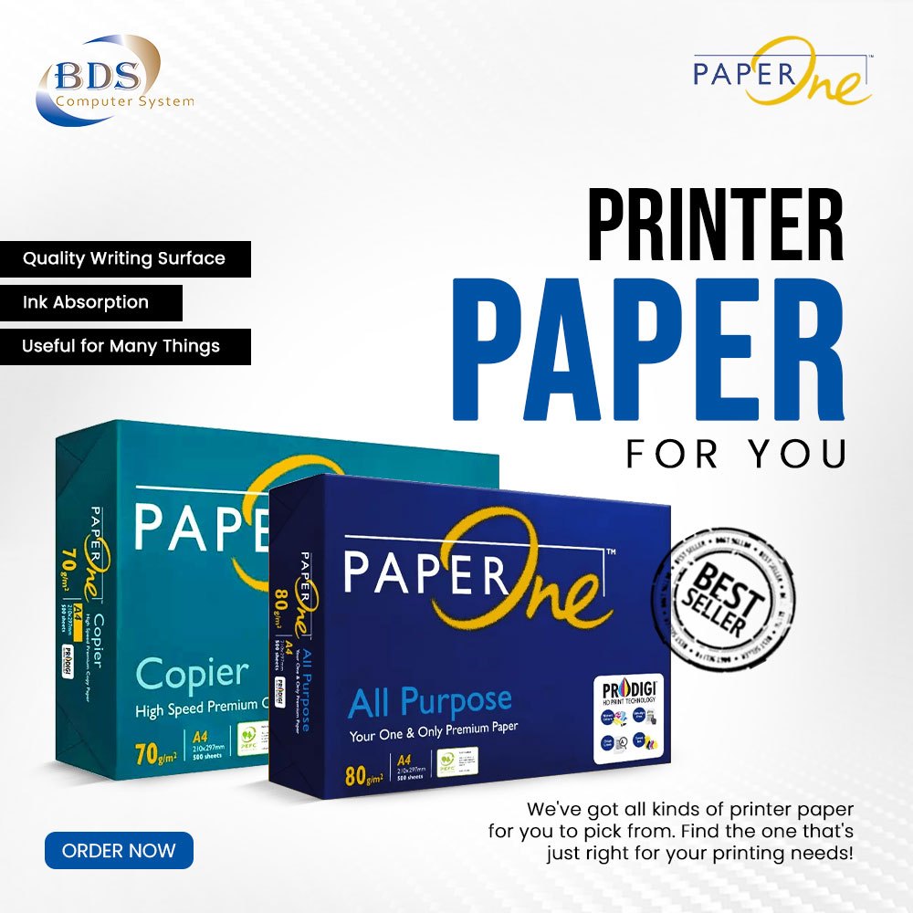 A4 PAPER ONE 70g,80g (500 SHEETS) | Shopee Malaysia
