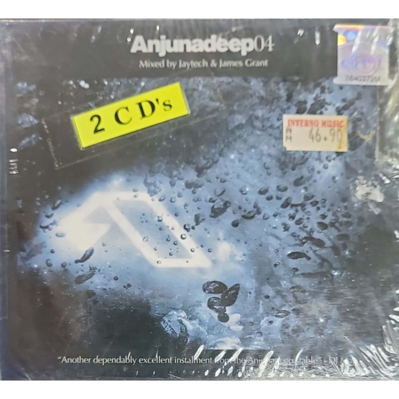 Anjunadeep 04 - Mixed By Jaytech & James Grant (2CDs) | Shopee Malaysia