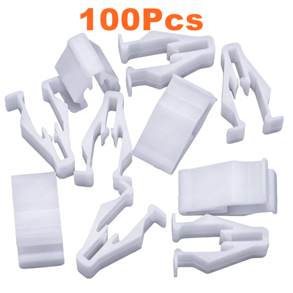 100Pcs Car Fastener Clip Bumper Clip Civic CRV HRV Snap Fitting Clip ...
