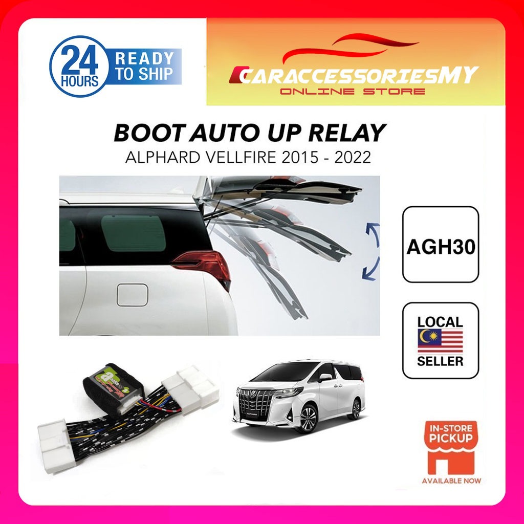 Toyota Alphard Vellfire estima AGH30 ANH20 ACR50 one touch Rear trunk ...