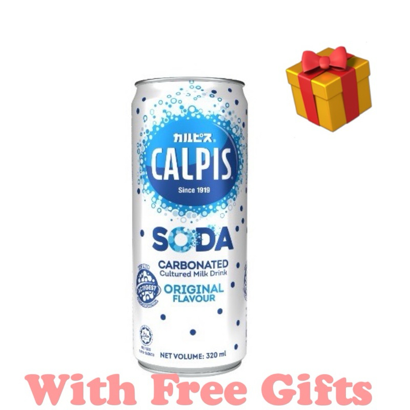 【现货*Ready Stock】Calpis Soda Carbonated Origina Flavour 325ml 饮料 ...