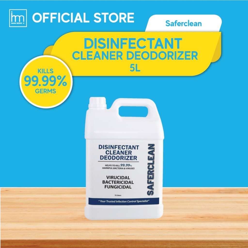 Saferclean Disinfectant Cleaner Deodorizer (5L) | Shopee Malaysia