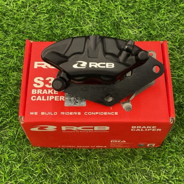 RCB Y15ZR BLACK S3-SERIES UNIVERSAL RACING BOY CALIPER PUMP BRAKE ...