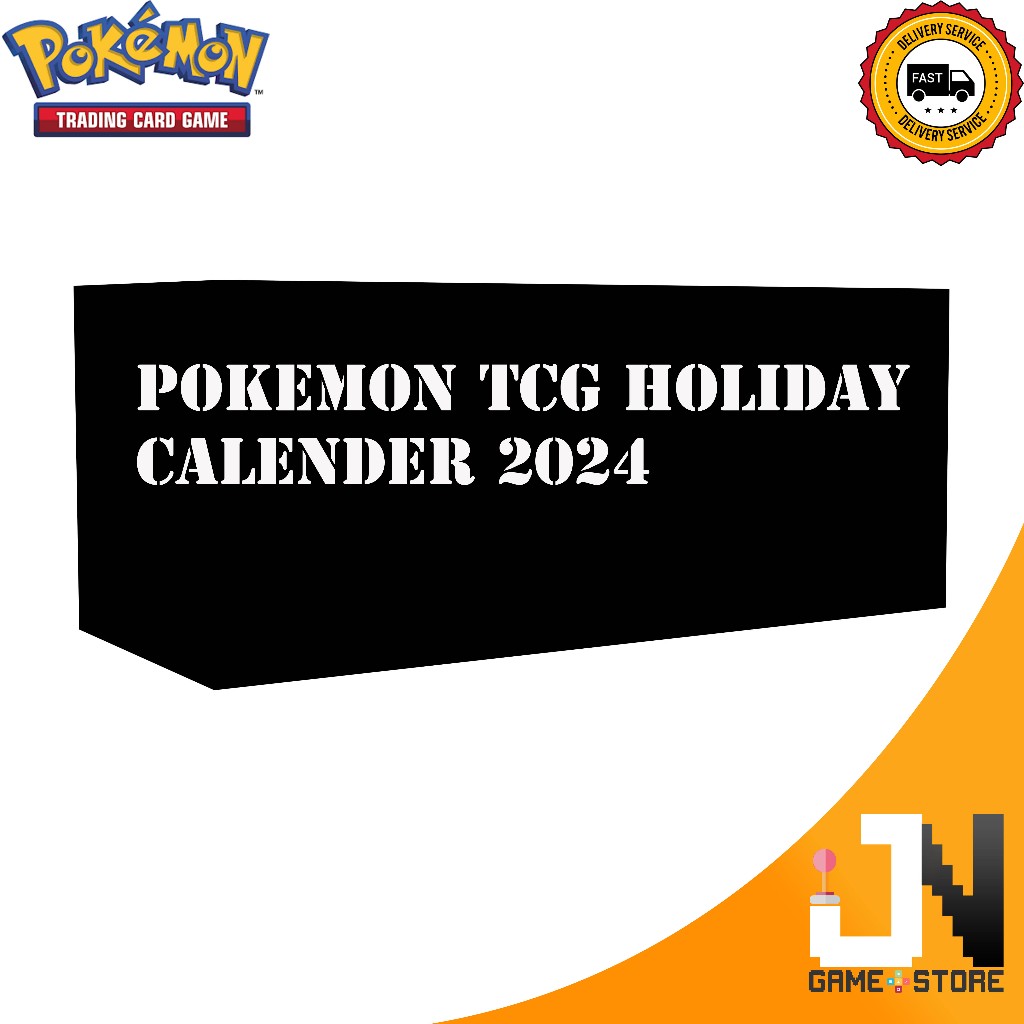 Pre Order (ETA : August 2024) Pokemon TCG Holiday Calender 2024 ...