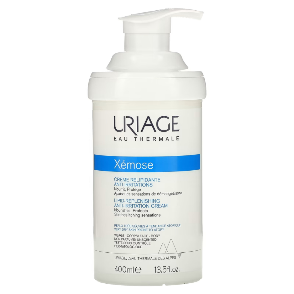 Uriage, Xemose, Lipid-Replenishing Anti-Irritation Cream, Unscented, 13 ...