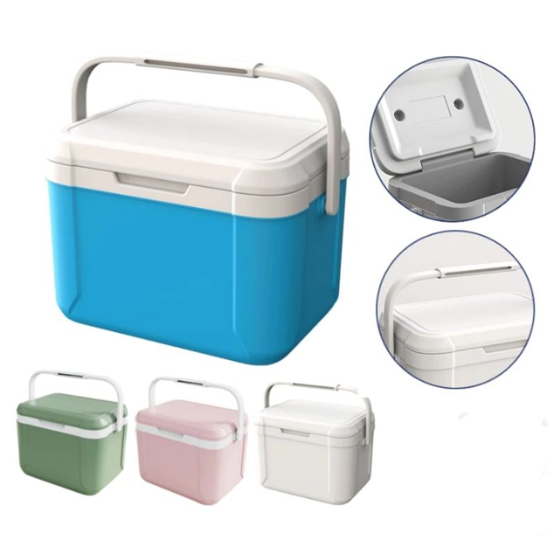 TRAO 5L insulated Cool box car portable outdoor camping barbecue ice ...