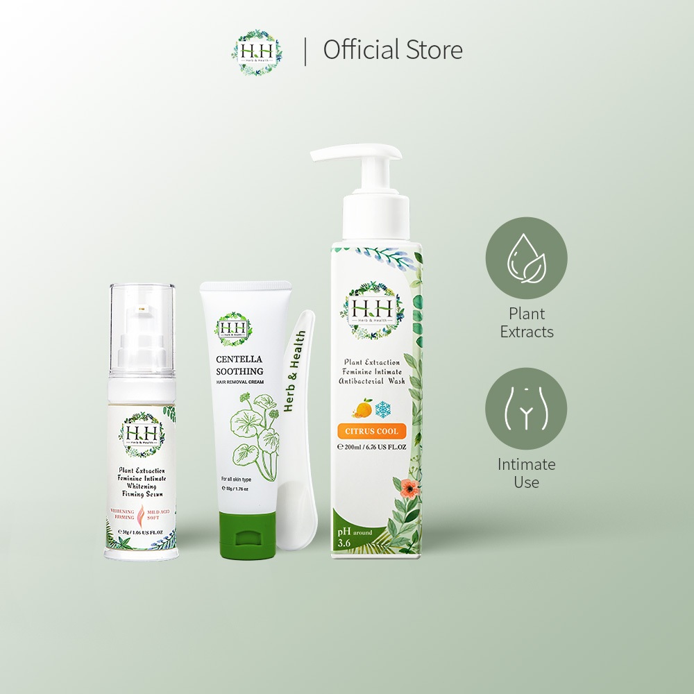 HH Centella Soothing Hair Removal Cream 50g + Intimate Wash 200ml ...
