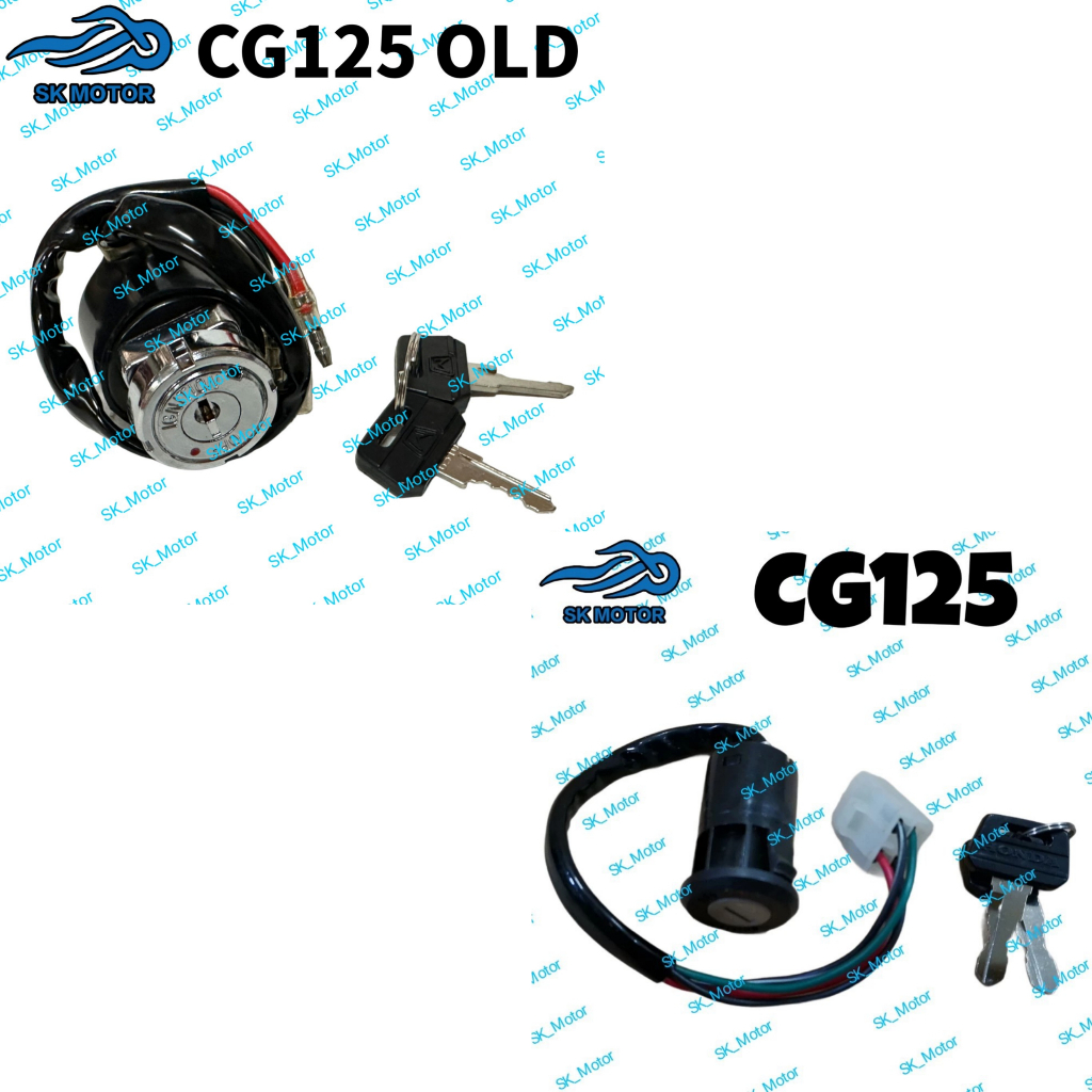 Honda CG125 Old CG125A CG 125 A Ignition Main Switch / Suis Kunci Key ...