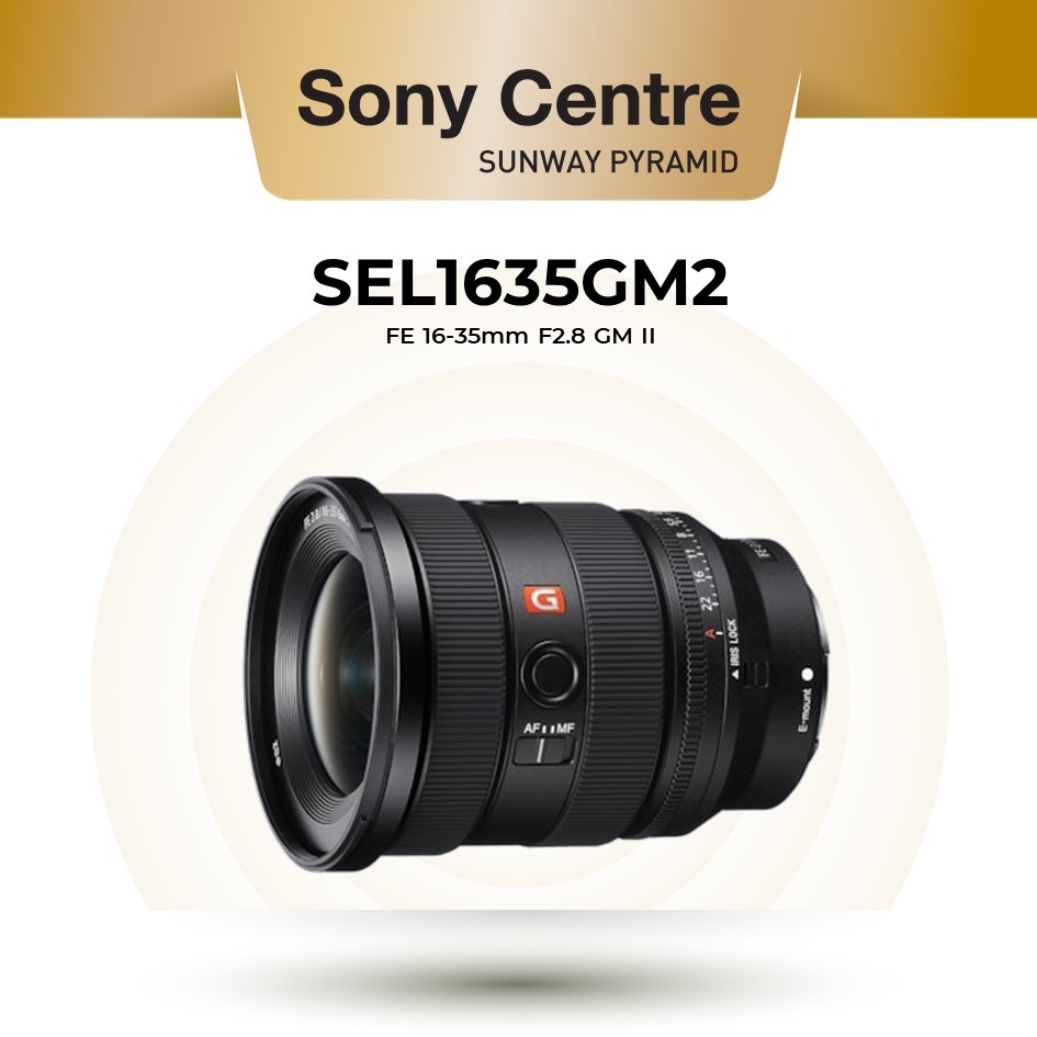 SONY SEL1635GM2 (FE 16-35mm F2.8 GM II) LENS | Shopee Malaysia