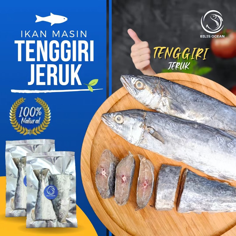 Isi Ikan Masin Tenggiri Masam/Ikan Masin (1 Ekor)/ Isi Ikan Masin ...
