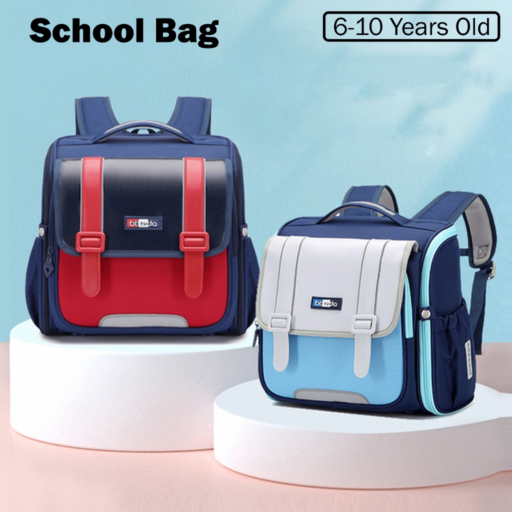 Student School Bag Primary School Ergonomic Kids School Bag Beg Sekolah ...