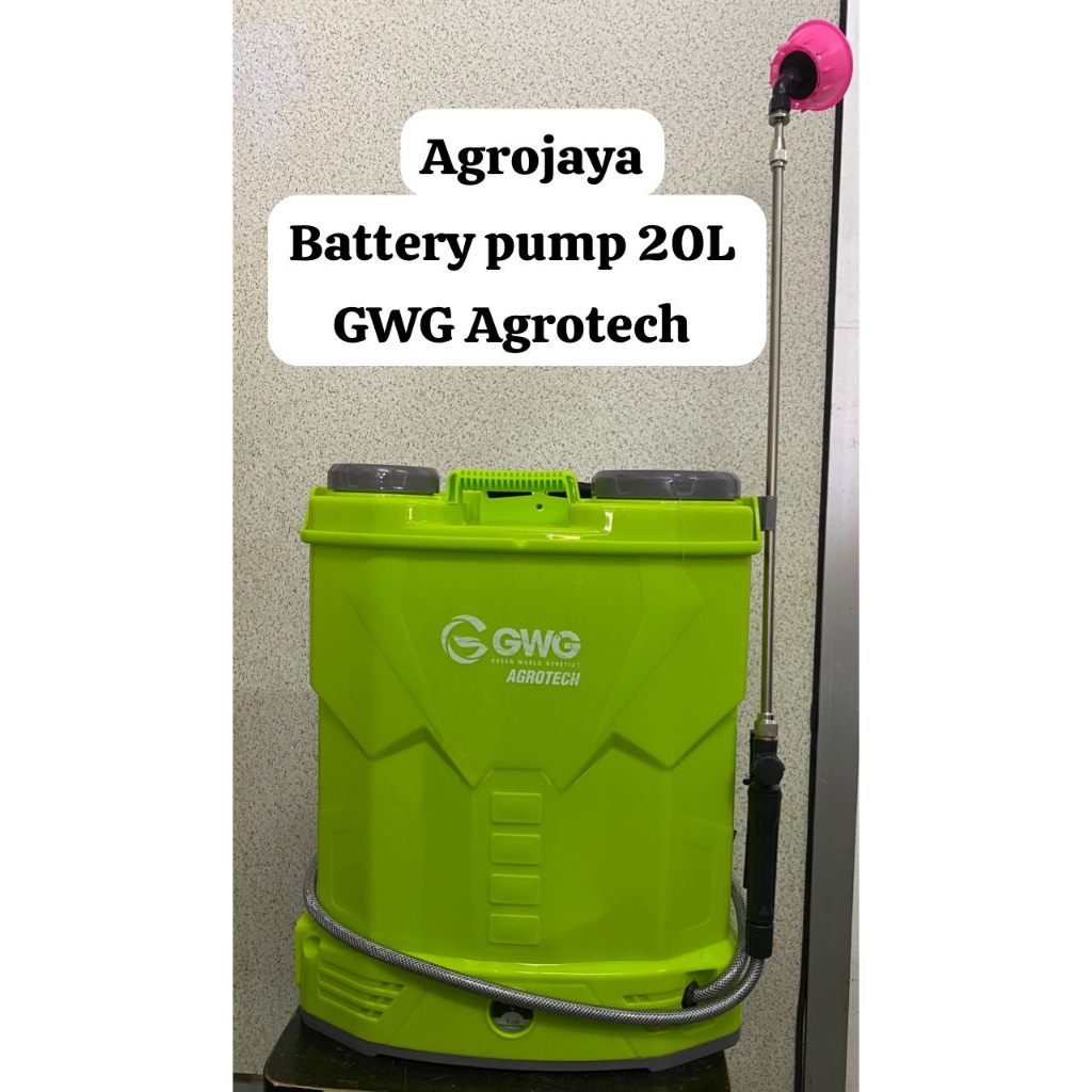 PAM RACUN BATERI (battery knapsack sprayer) 20L GWG GREEN WORLD ...