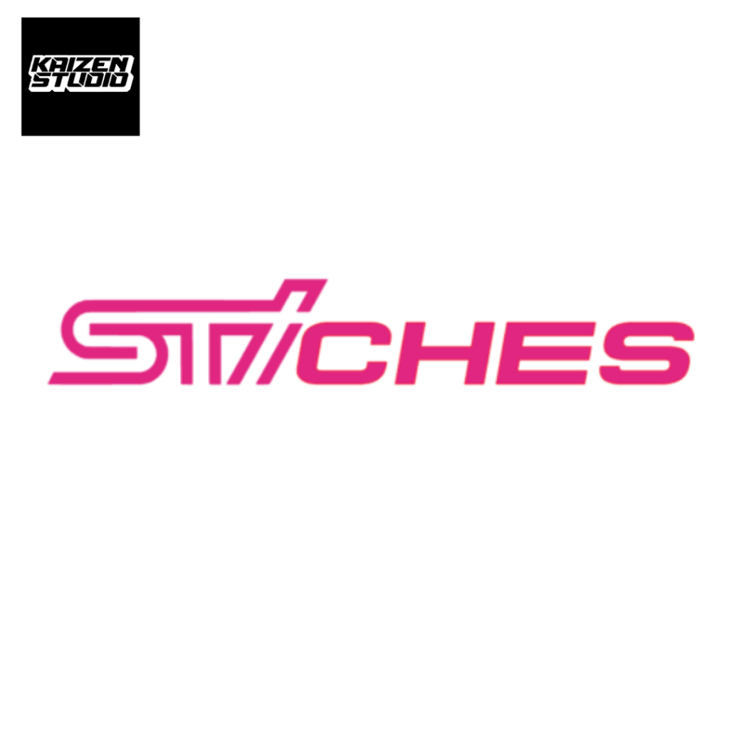 KAIZEN STUDIO Subaru STIches STI Sticker, WRX STI IMPREZA XV decal ...