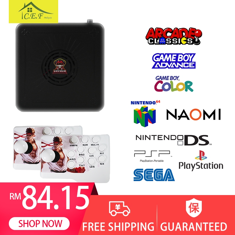 (Ready Stock)128GB Android TV box + GAME BOX PANDORA 2in1 4K HD Game ...