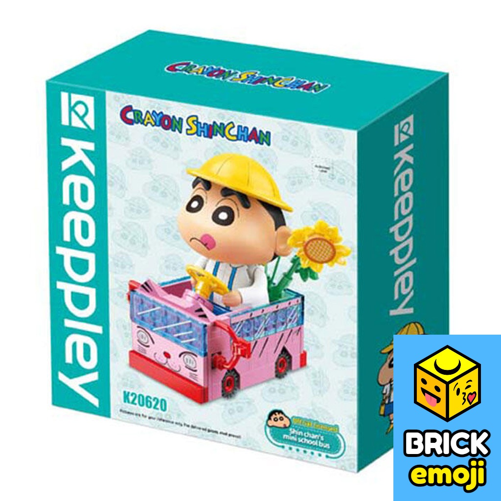 Keeppley K20620 Cranyon Shin Chan Mini Bus | Shopee Malaysia